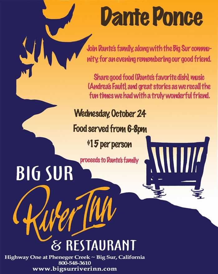 Celebration in honor of Dante Ponce – BigSurKate