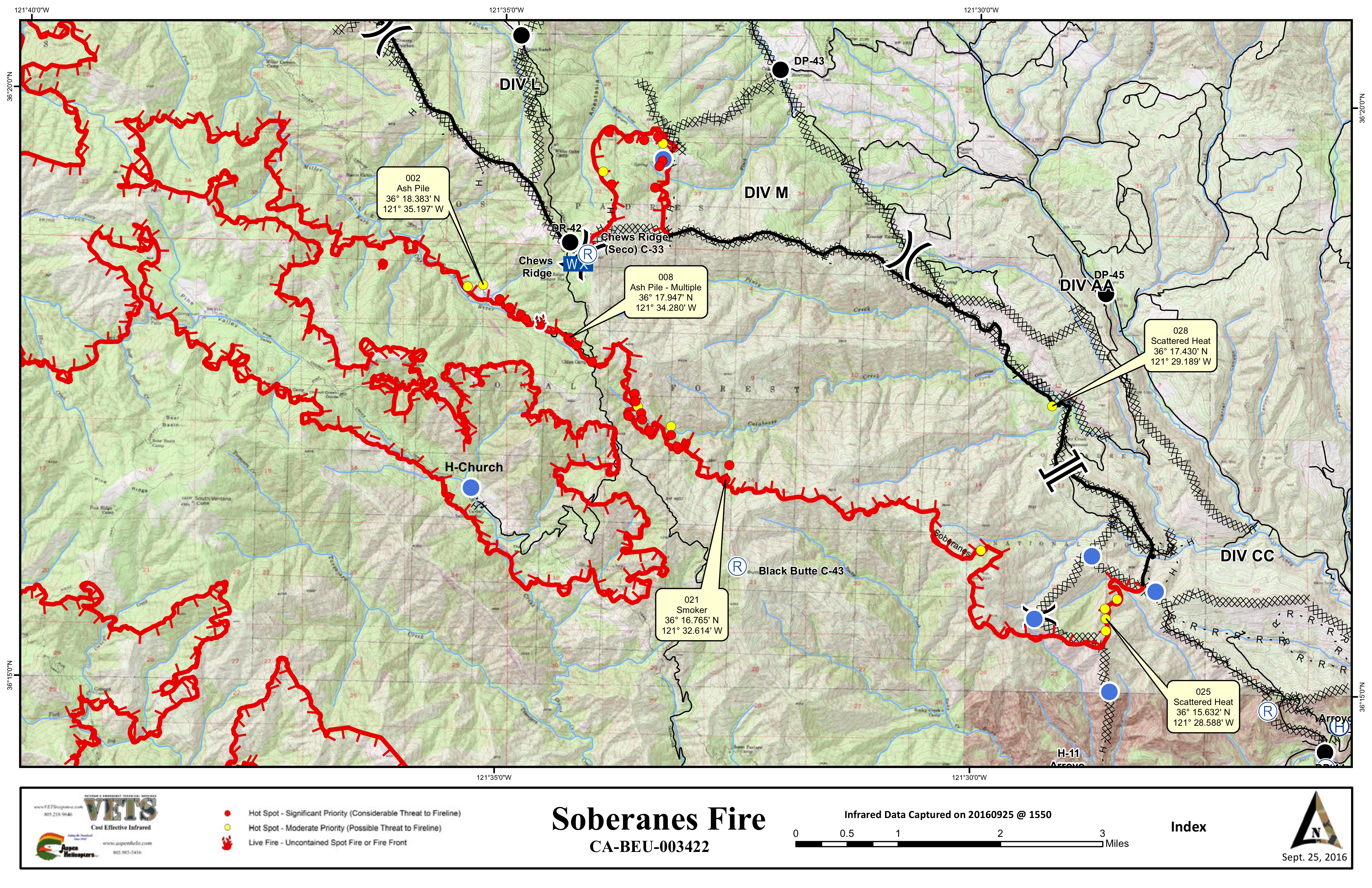 Soberanes Fire, Day 66, 9/25/16 – BigSurKate