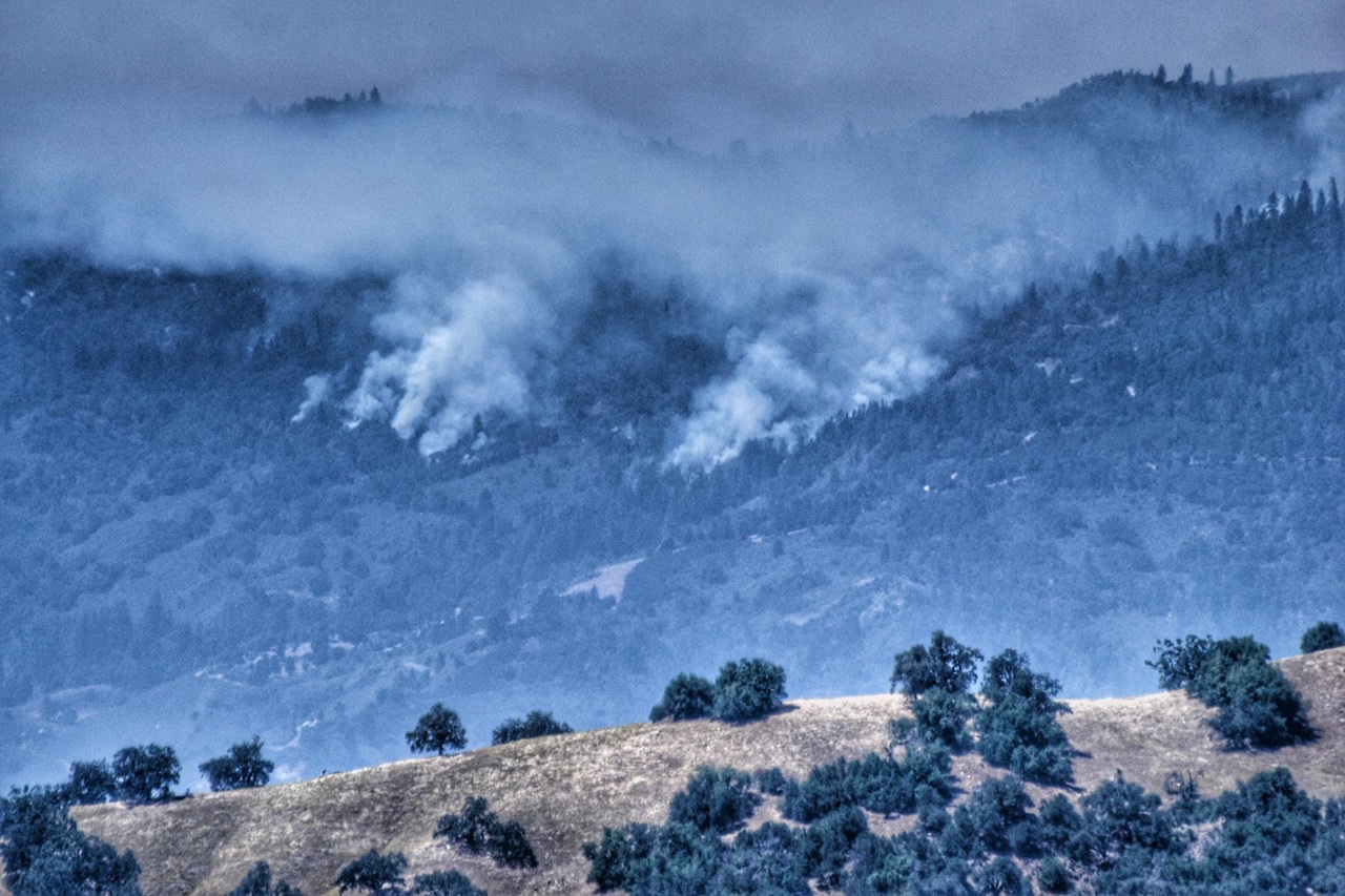 Dolan Fire Photos — Fire making its own weather – BigSurKate