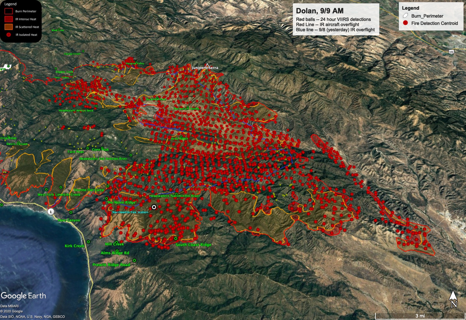 Dolan Fire, Day 23, 9/9/20 – BigSurKate
