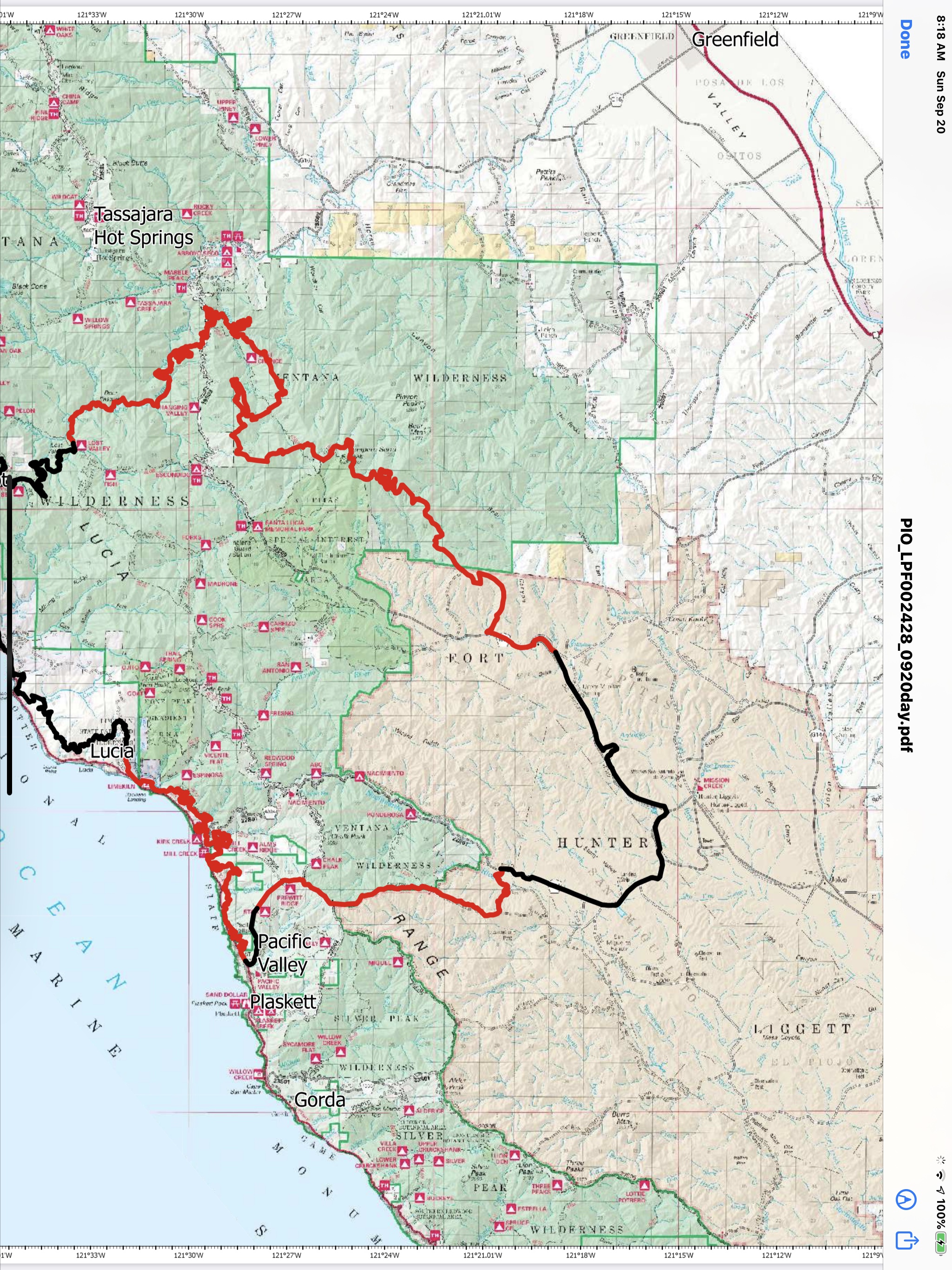 Dolan Fire, Day 33, 9/20/20 – BigSurKate