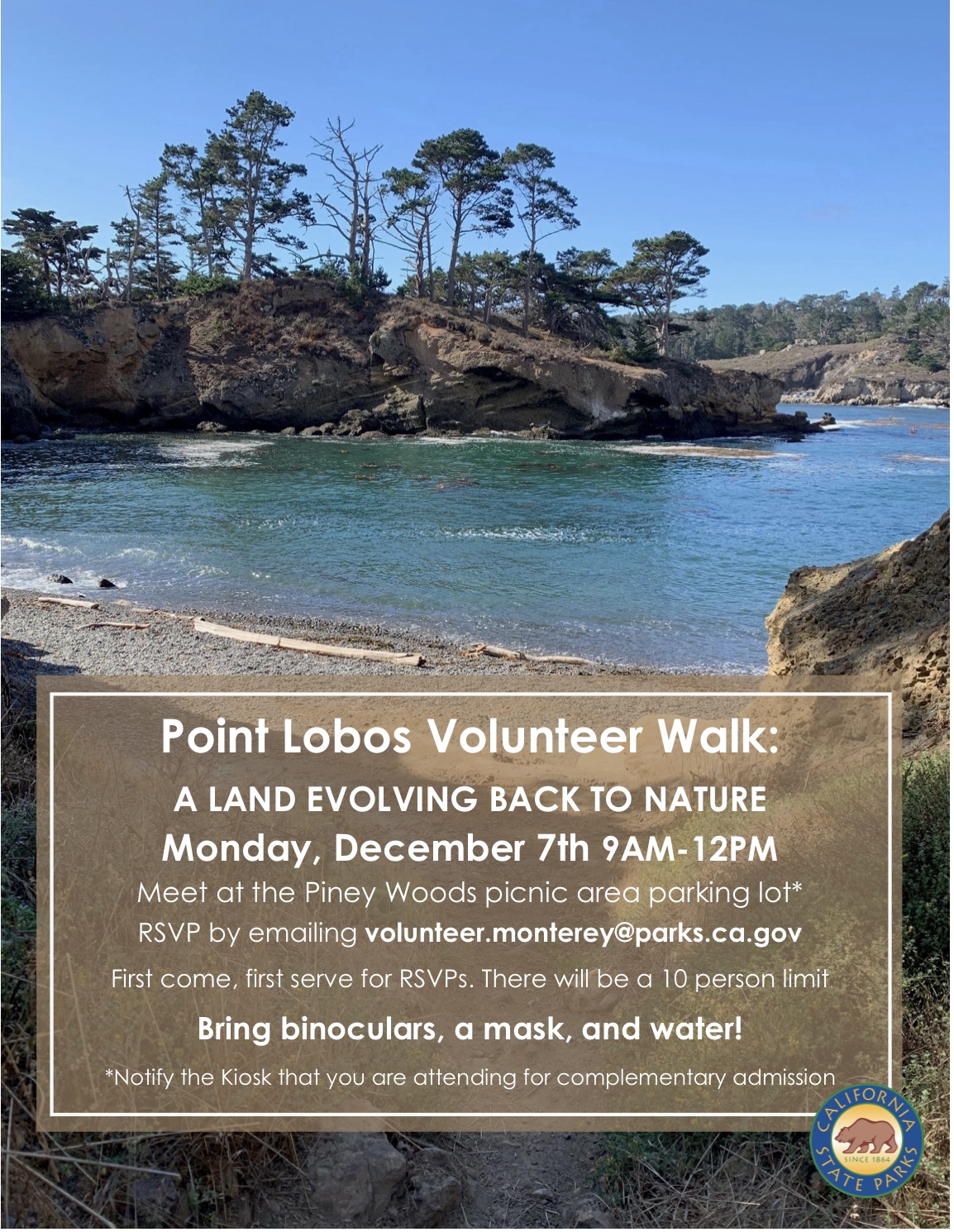 Point Lobos Educational Walk – BigSurKate