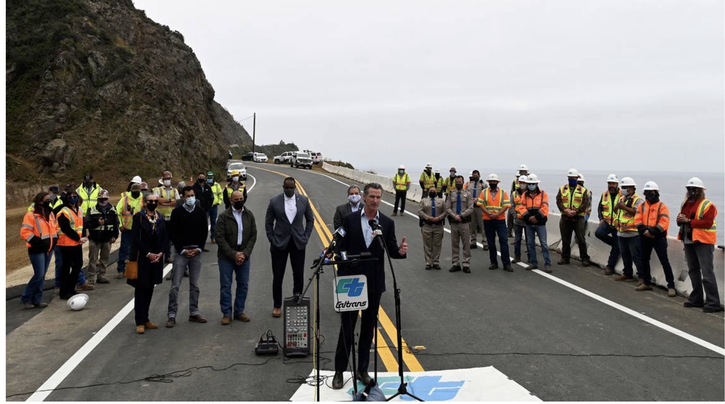 Highway One opens to ceremony – BigSurKate