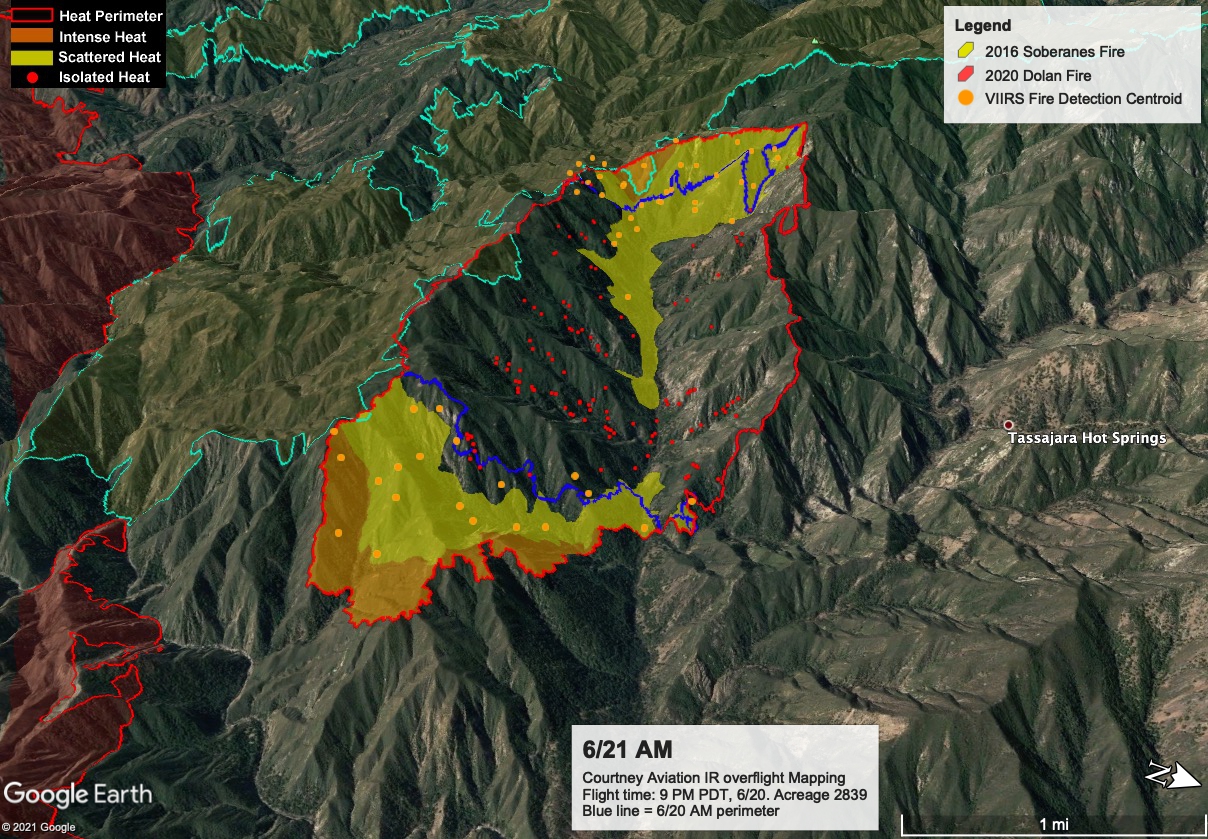 Willow Fire, 6/21/21, Day 5 – BigSurKate