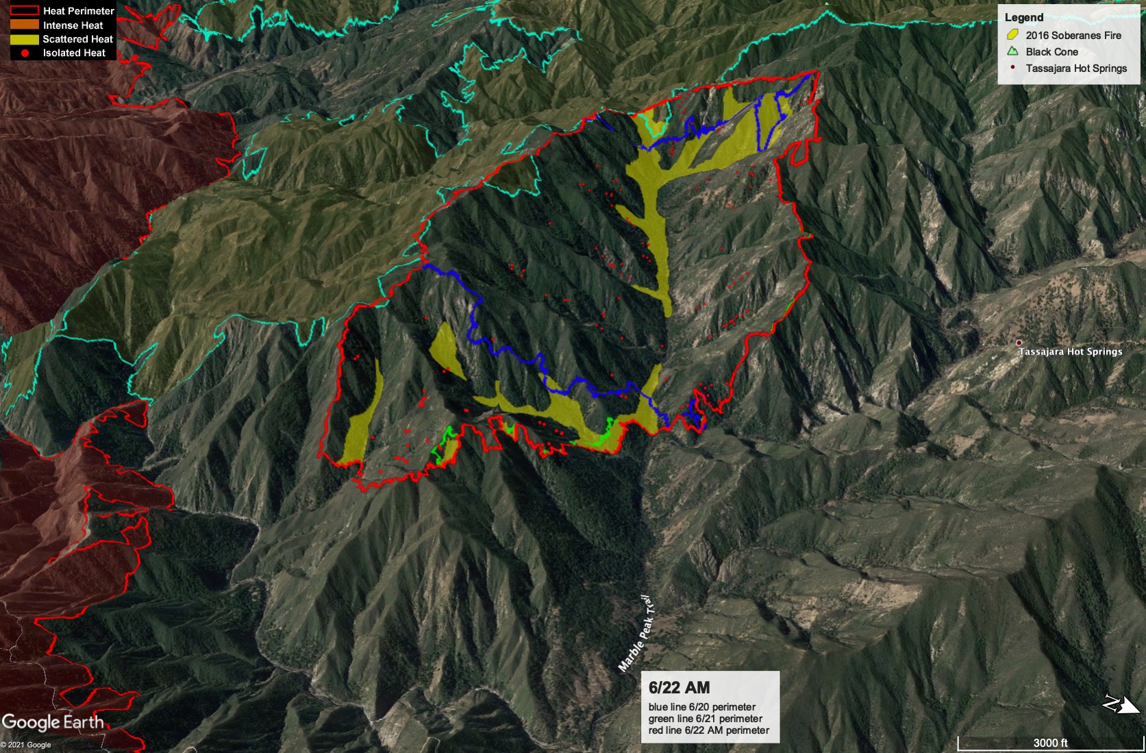 Willow Fire, 6/22/21, Day 6 – BigSurKate