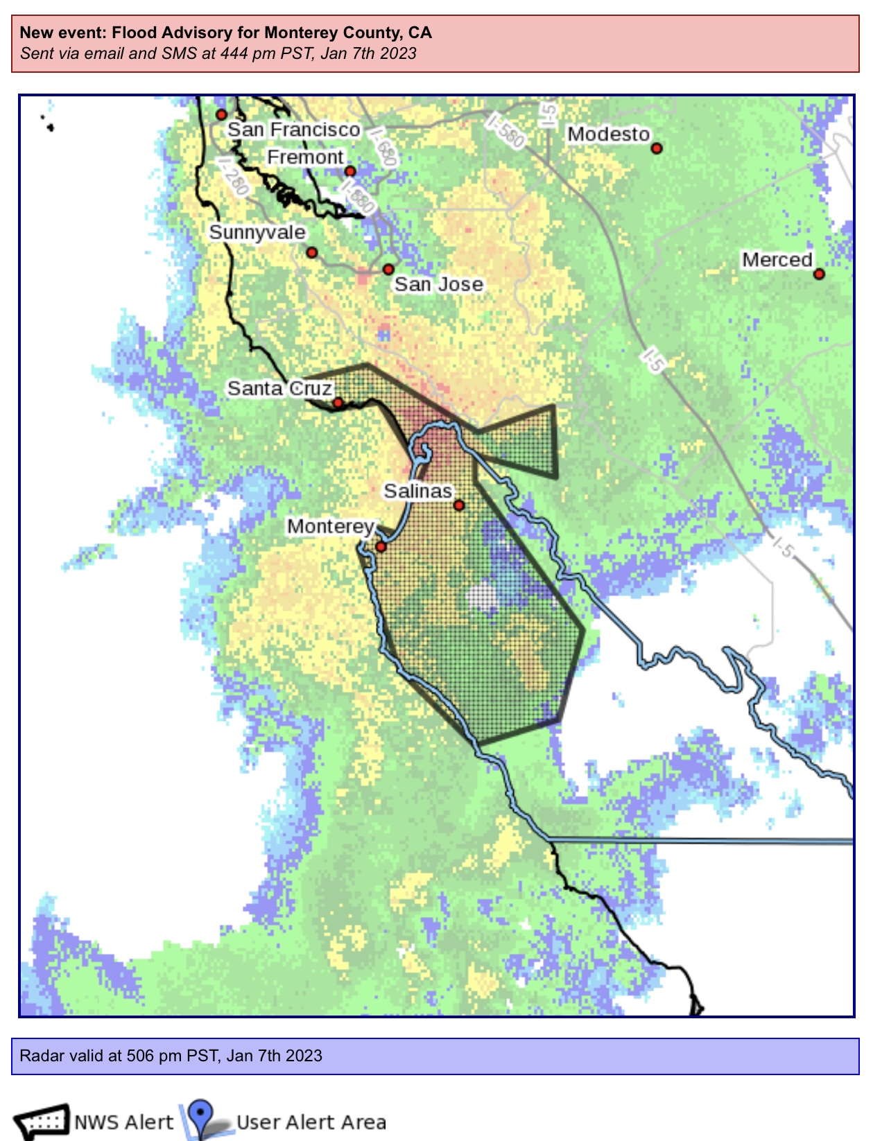 NWS issues flood advisory for Monterey County – BigSurKate