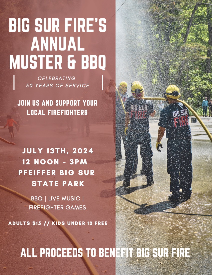 Big Sur Fire Muster – BigSurKate